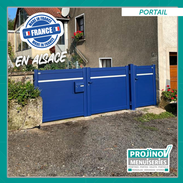 Portail Tschoeppé fabriqué en France